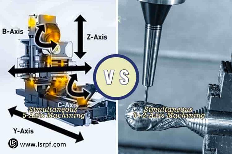 Simultaneous 5-Axis VS. 3+2-Axis Machining: A Comprehensive Guide